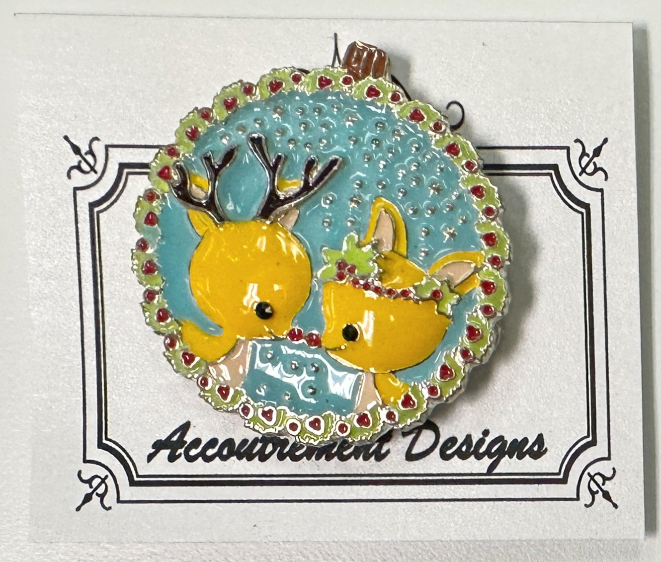 Mag Friends Blue-Kissing Reindeer – The Needle Bug