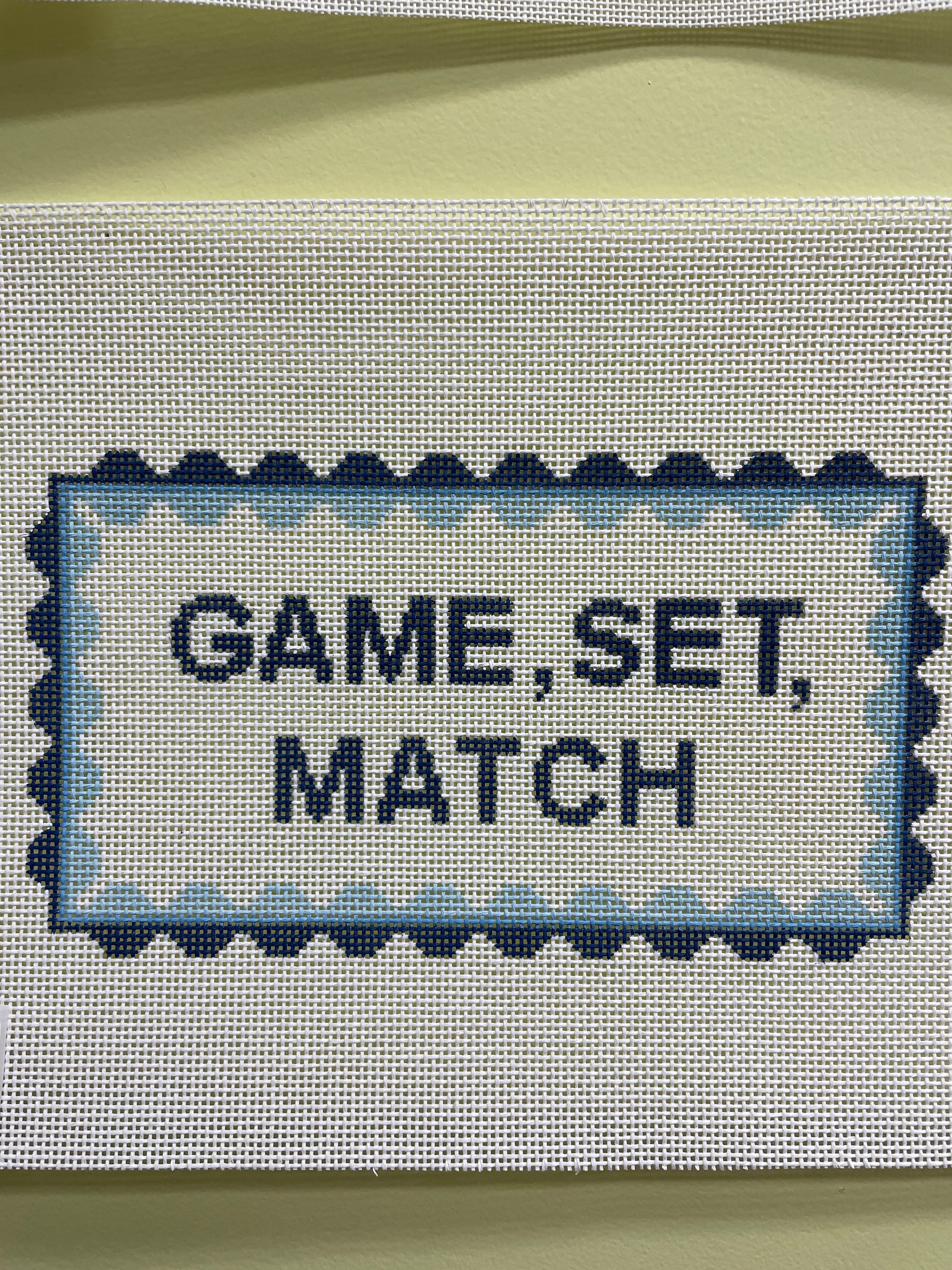 Game Set Match – The Needle Bug