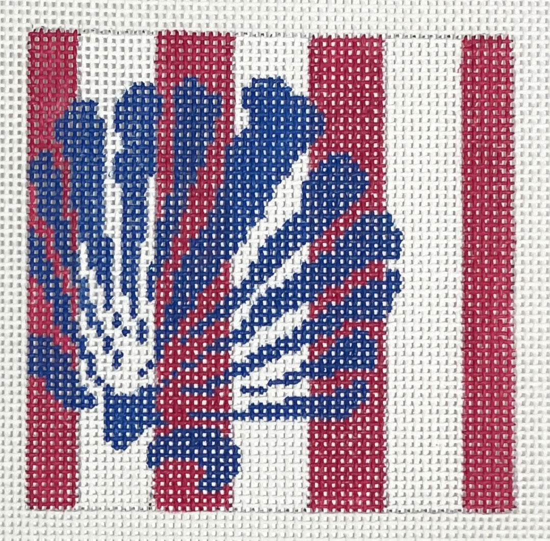 scallop shell stencil insert – The Needle Bug