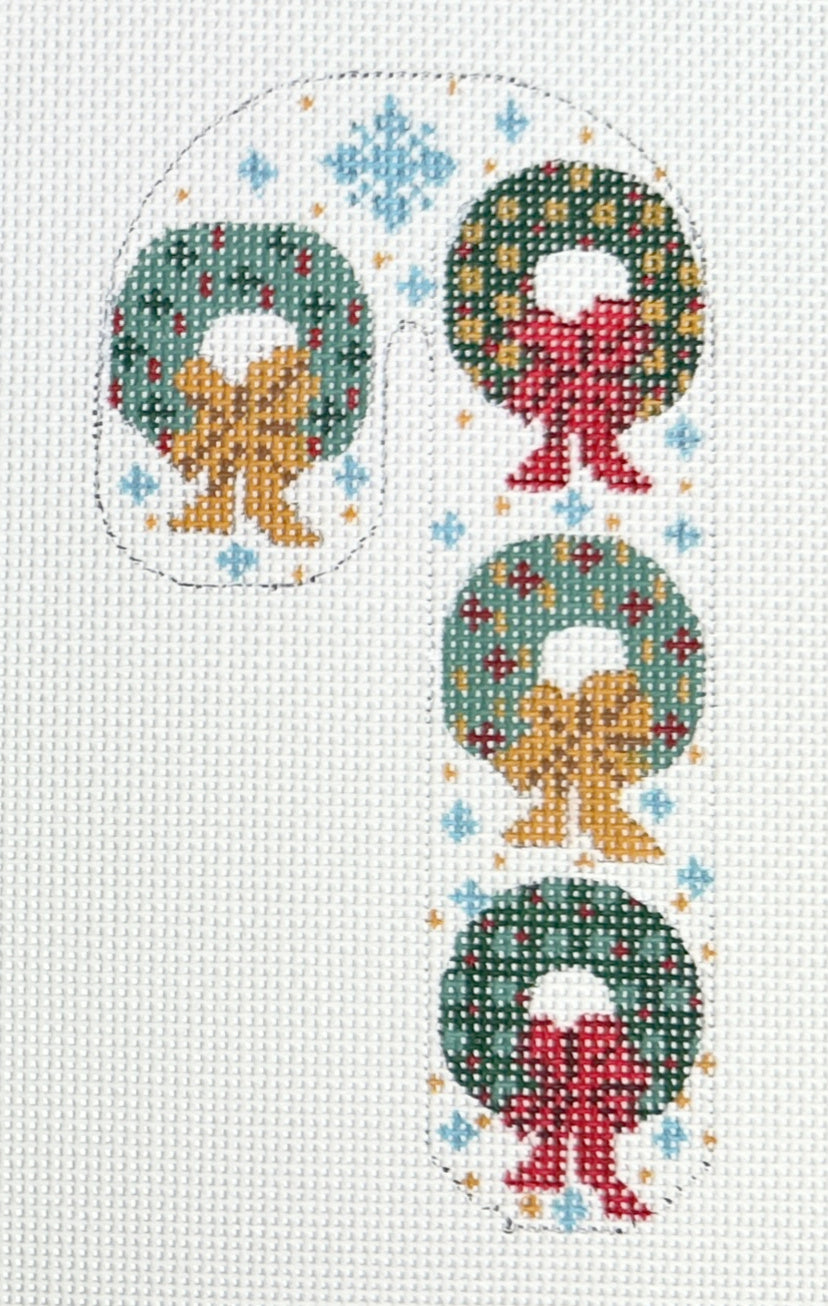 wreath candy cane – The Needle Bug