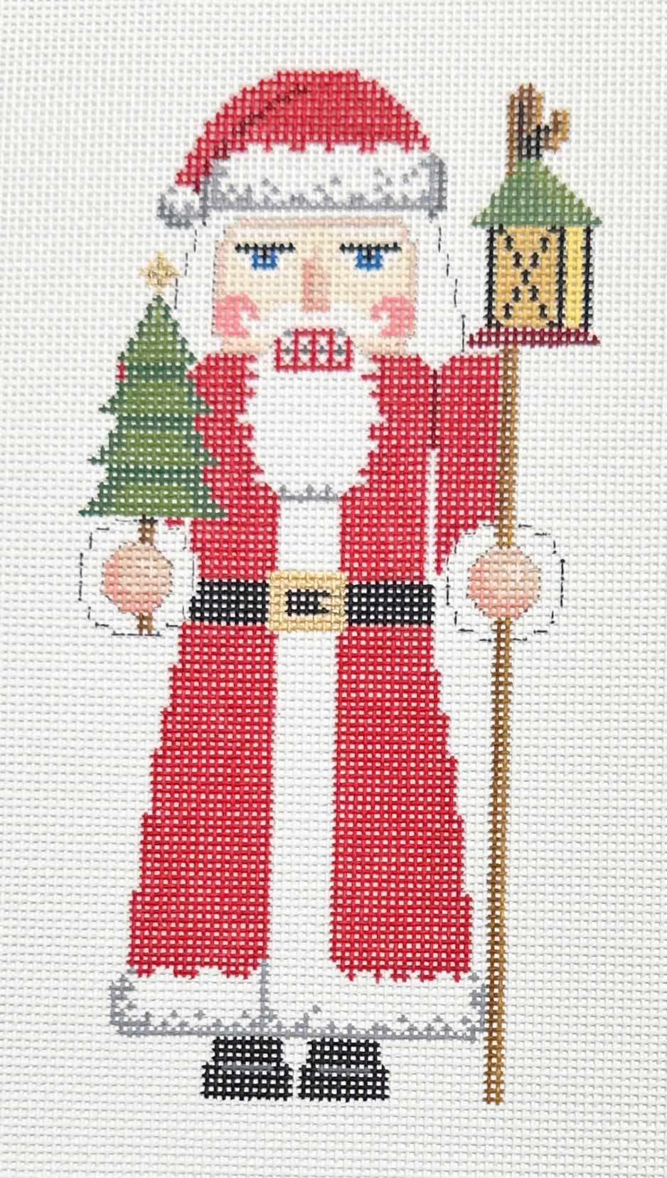 nutcracker santa with lantern – The Needle Bug