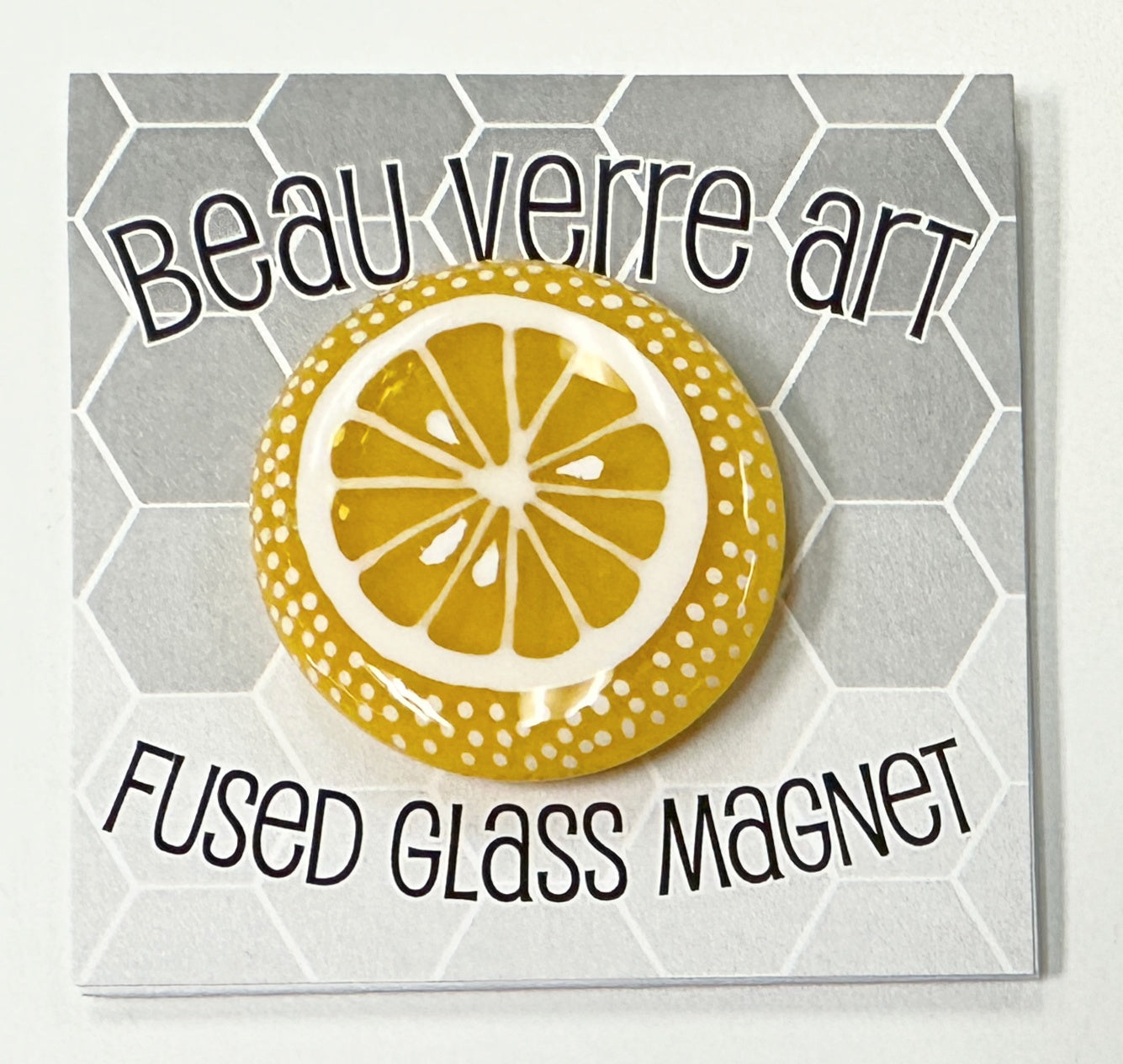 Lemon Slice Fused Glass Needleminder – The Needle Bug