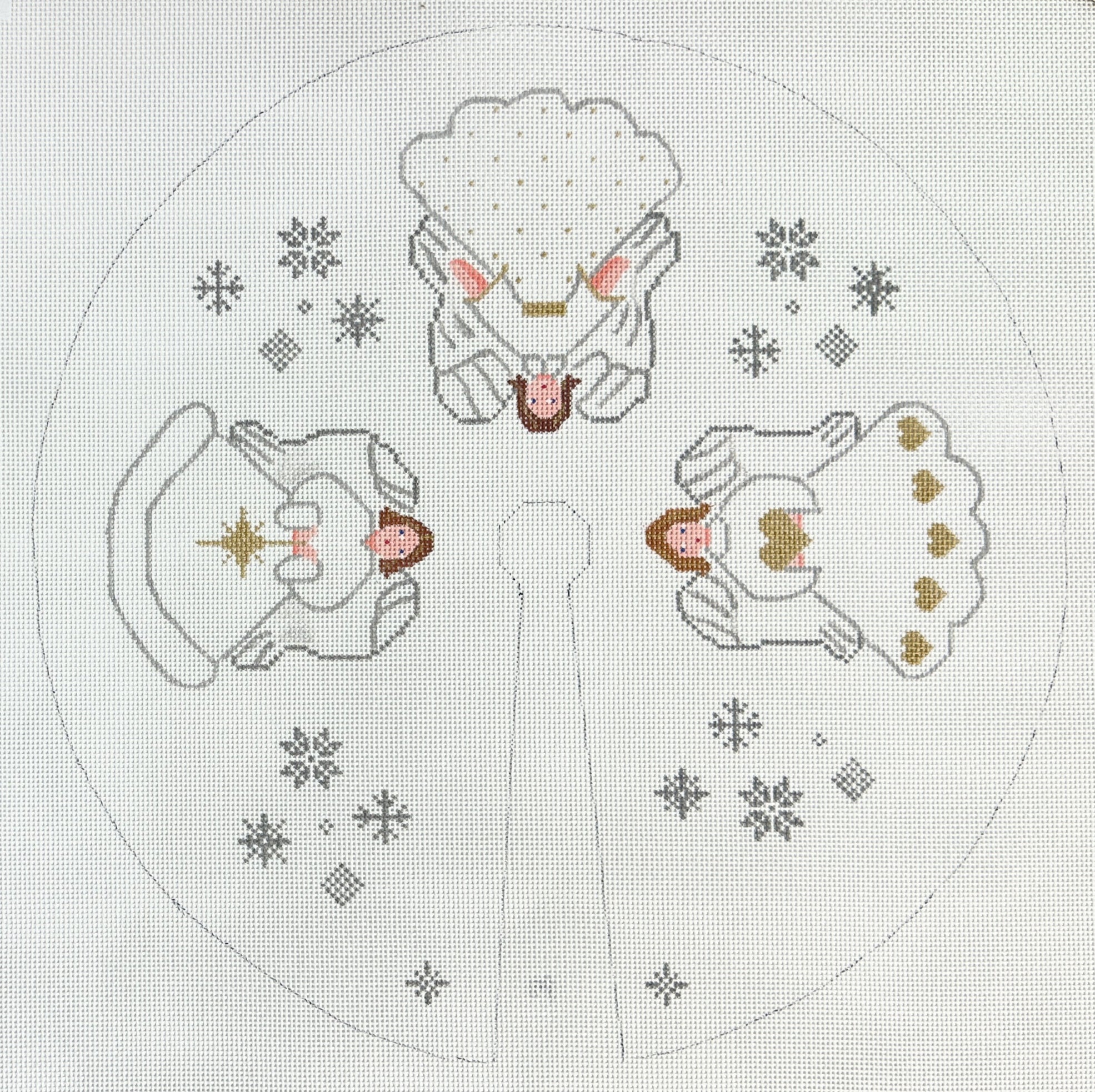 Angel Tree Skirt – The Needle Bug