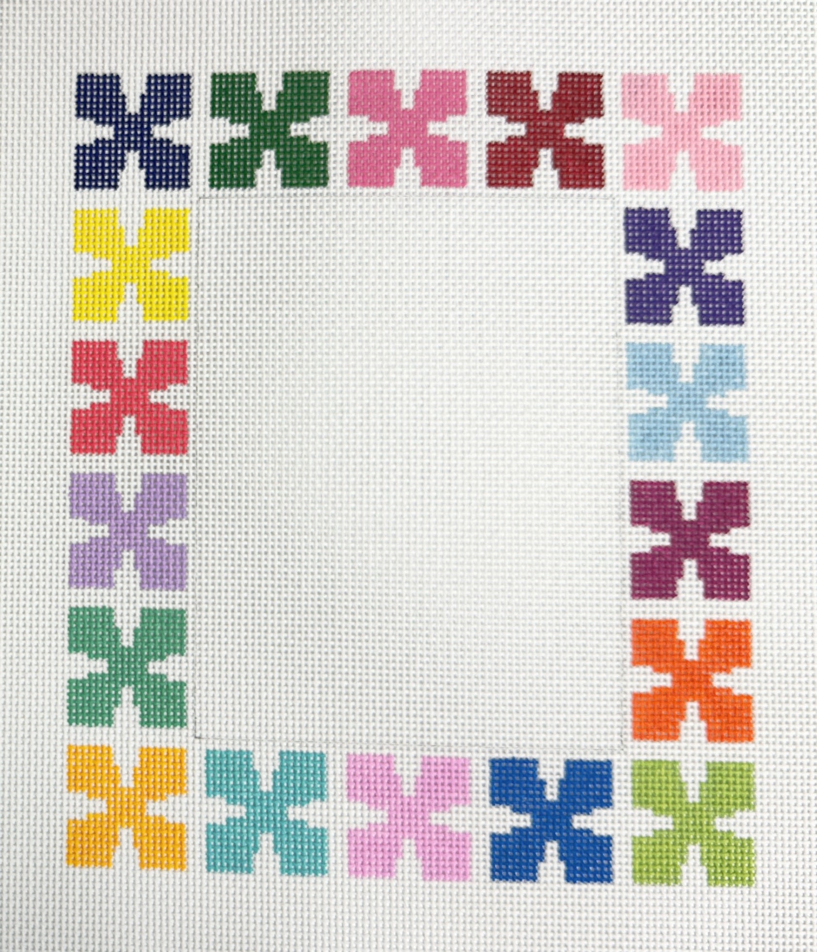 Geo Floral Frame – The Needle Bug