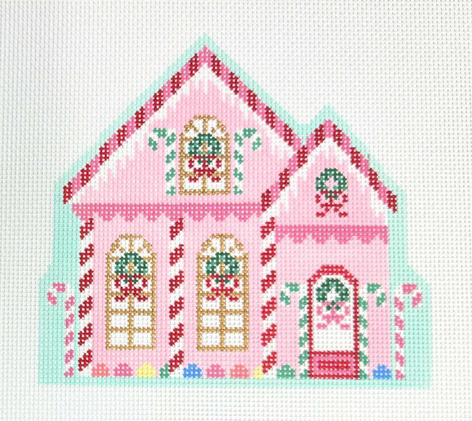 Christmas Village Peppermint House – The Needle Bug