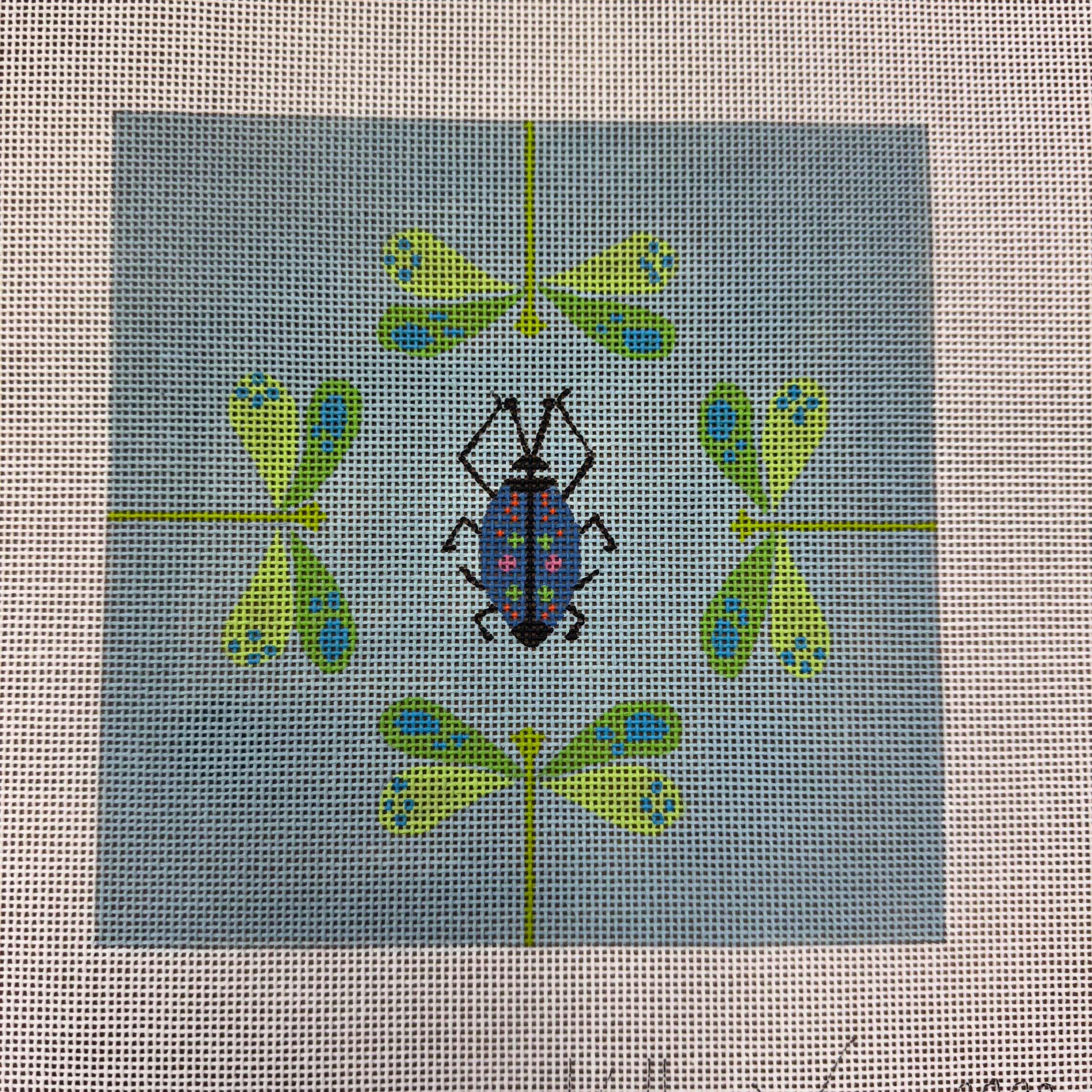 Four Dragonflies and a Beetle ZE 836 – The Needle Bug