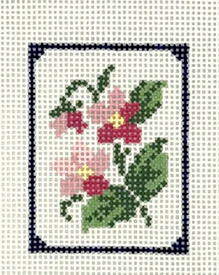 Flower Mahjong Tile – The Needle Bug