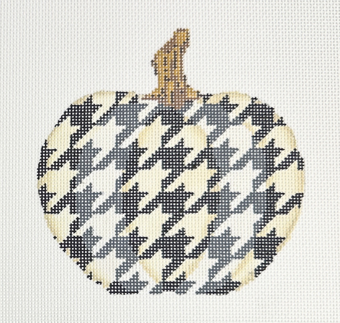 black bat houndstooth pumpkin – The Needle Bug
