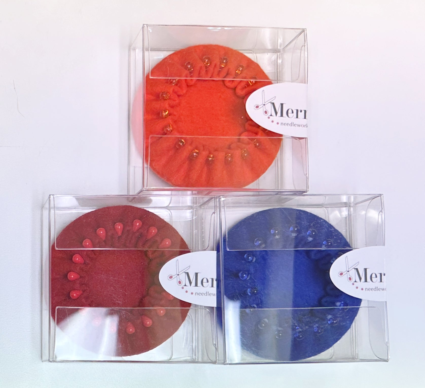 giant cozy needle minder, assorted – The Needle Bug