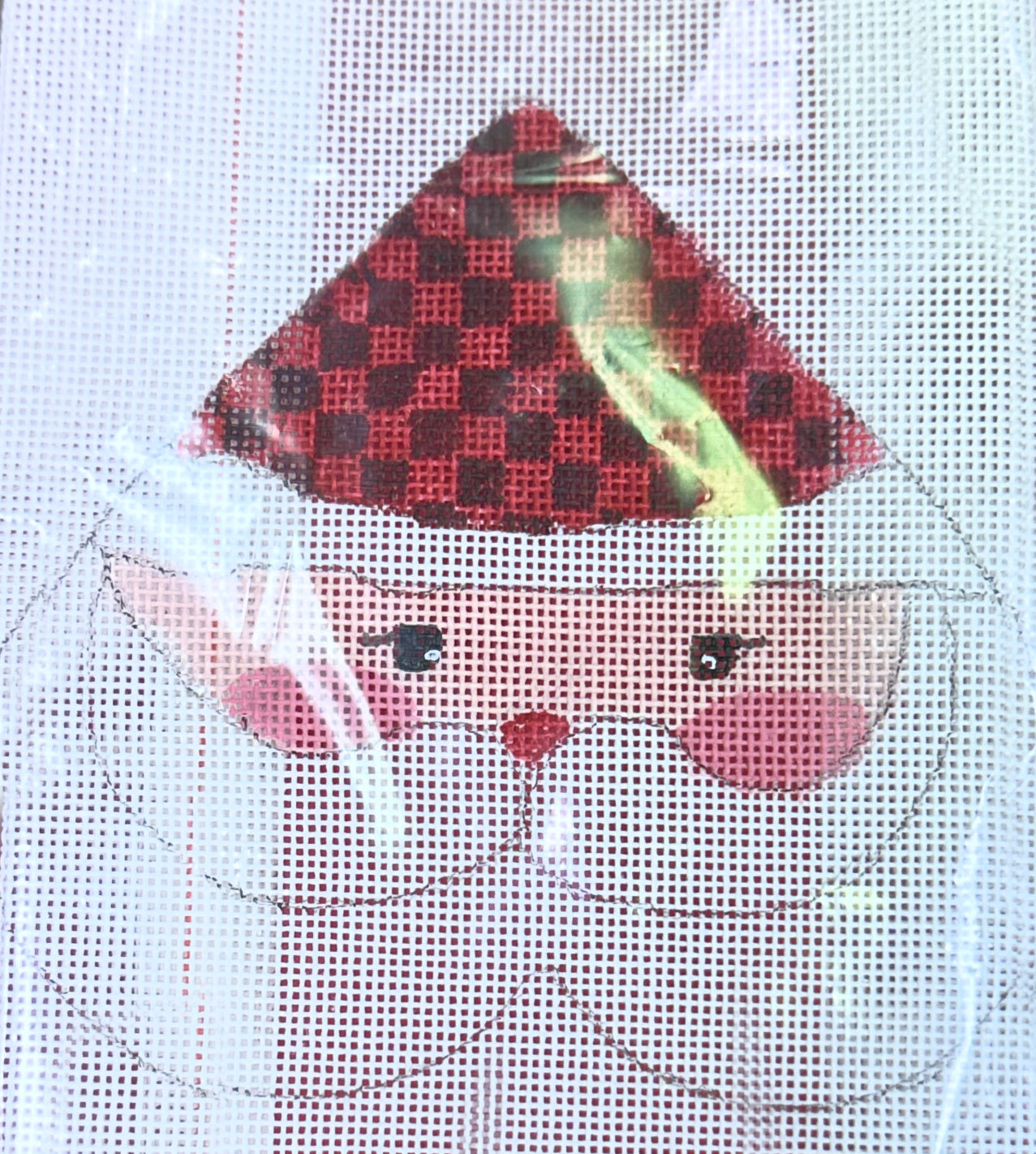 canvas cookie, santa heart – The Needle Bug