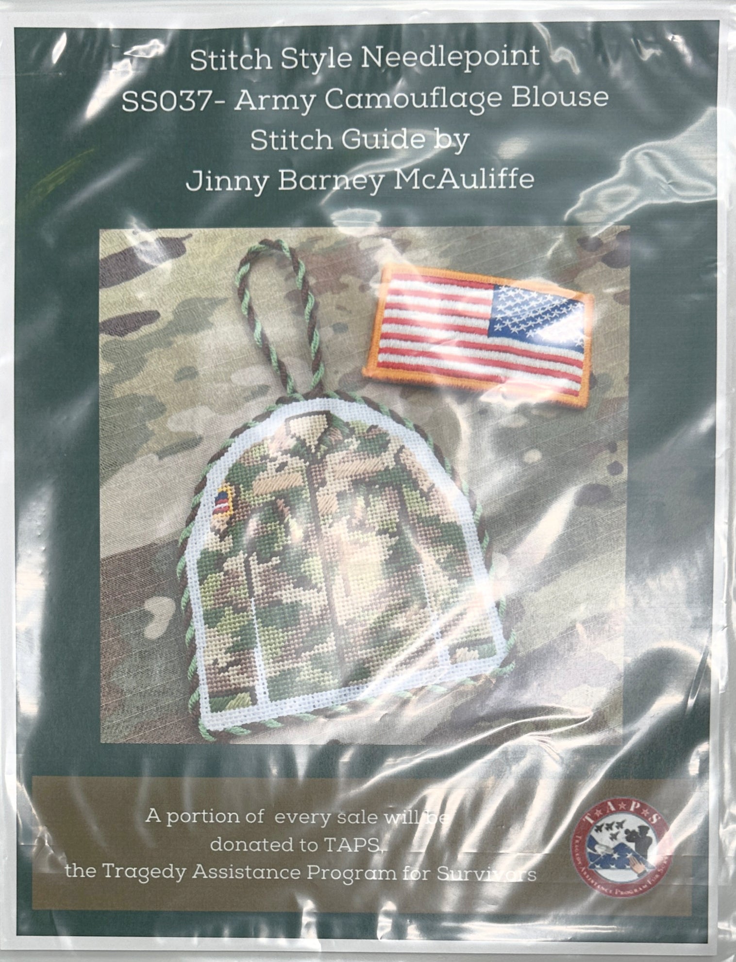 army camouflage blouse with stitch guide – The Needle Bug