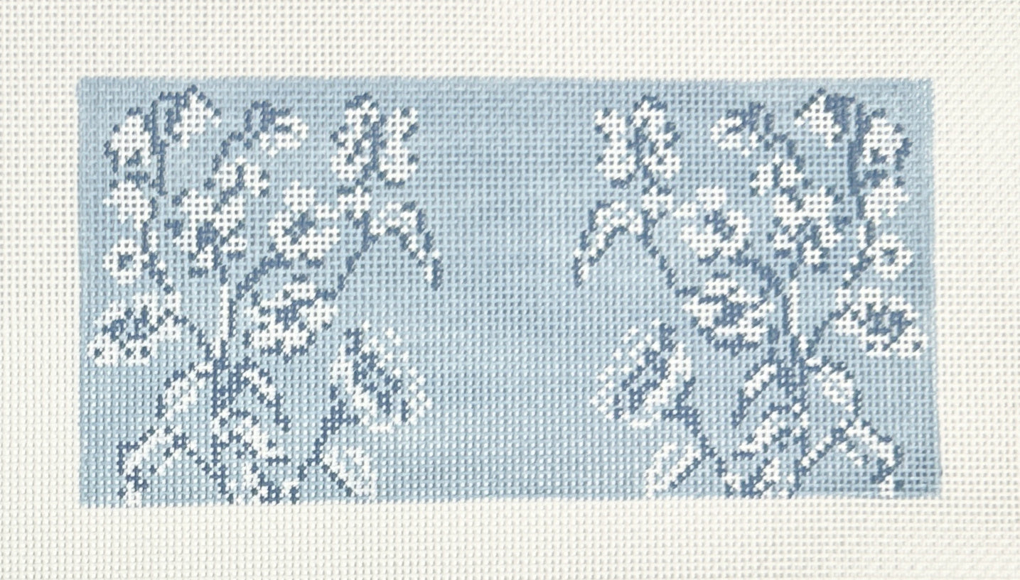 whimsy blue floral – The Needle Bug