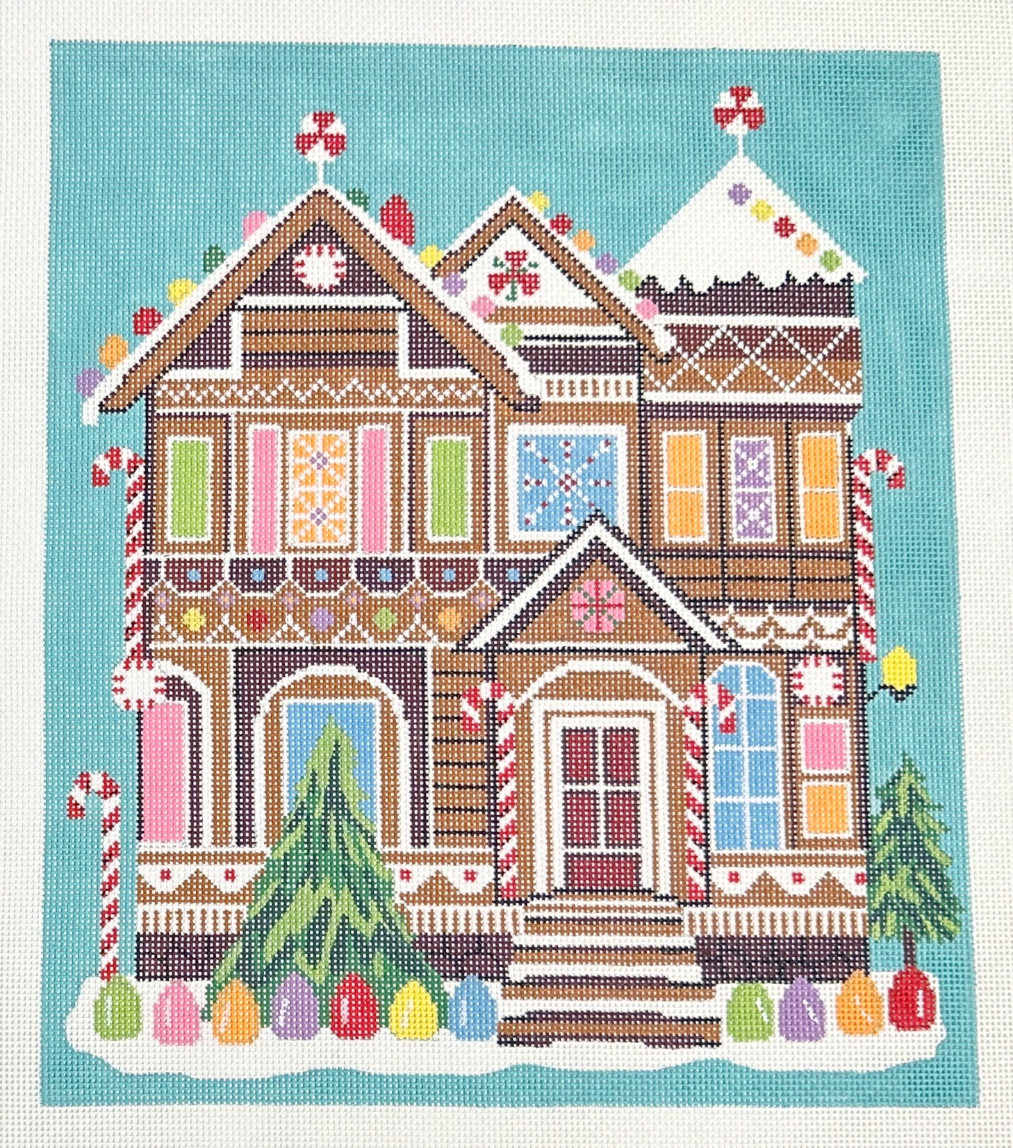 gum drop gingerbread house – The Needle Bug