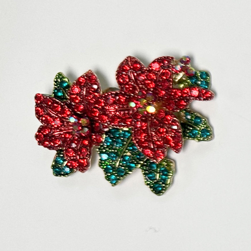 red crystal poinsettia needleminder – The Needle Bug