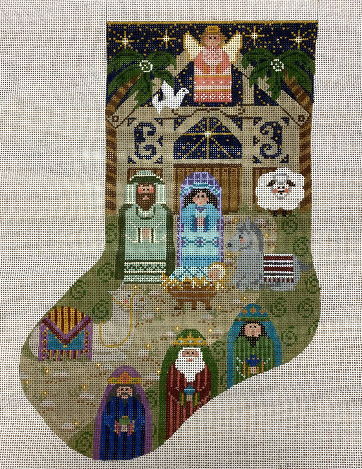 nativity stocking – The Needle Bug