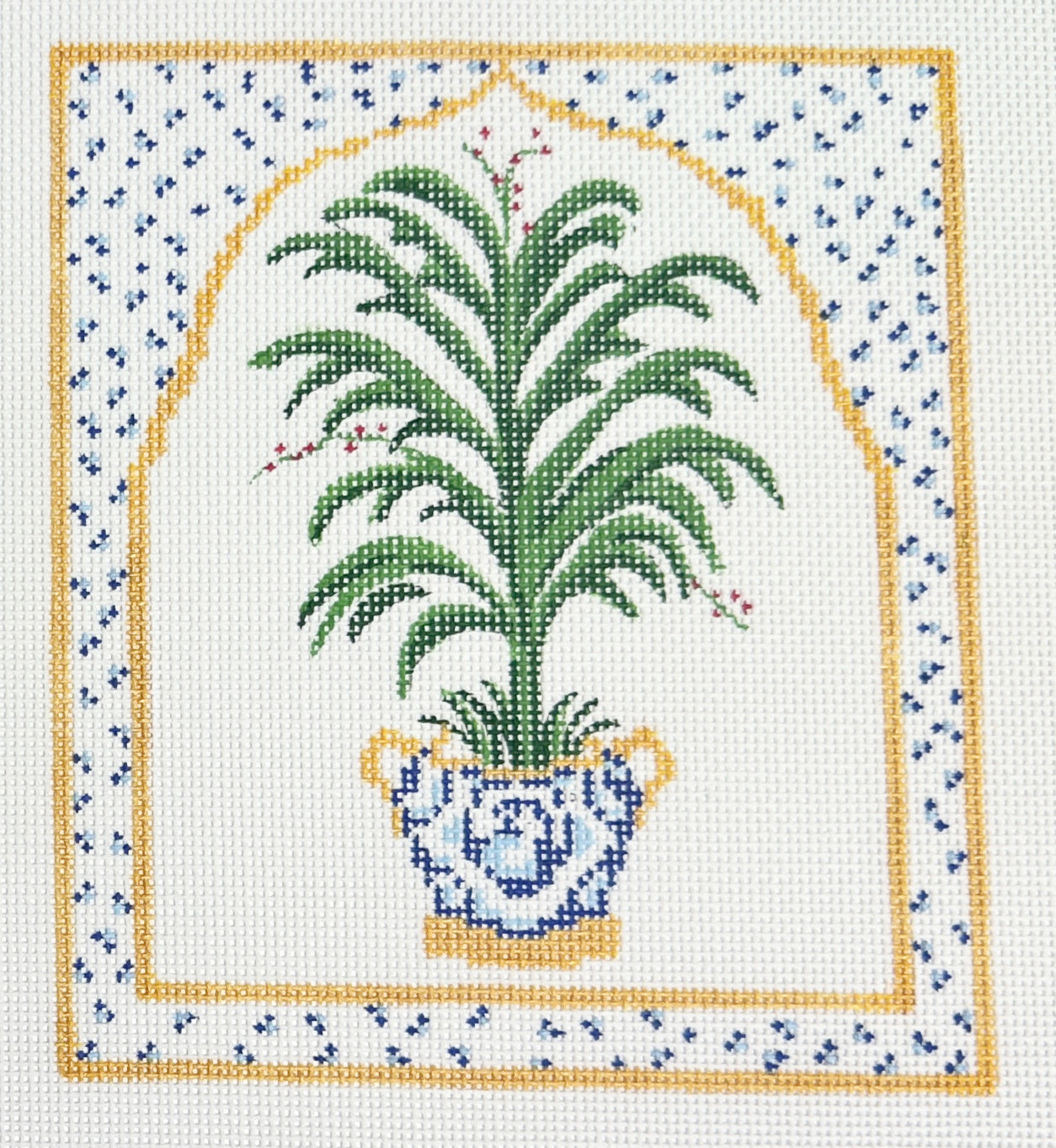 ginger jar and plant – The Needle Bug