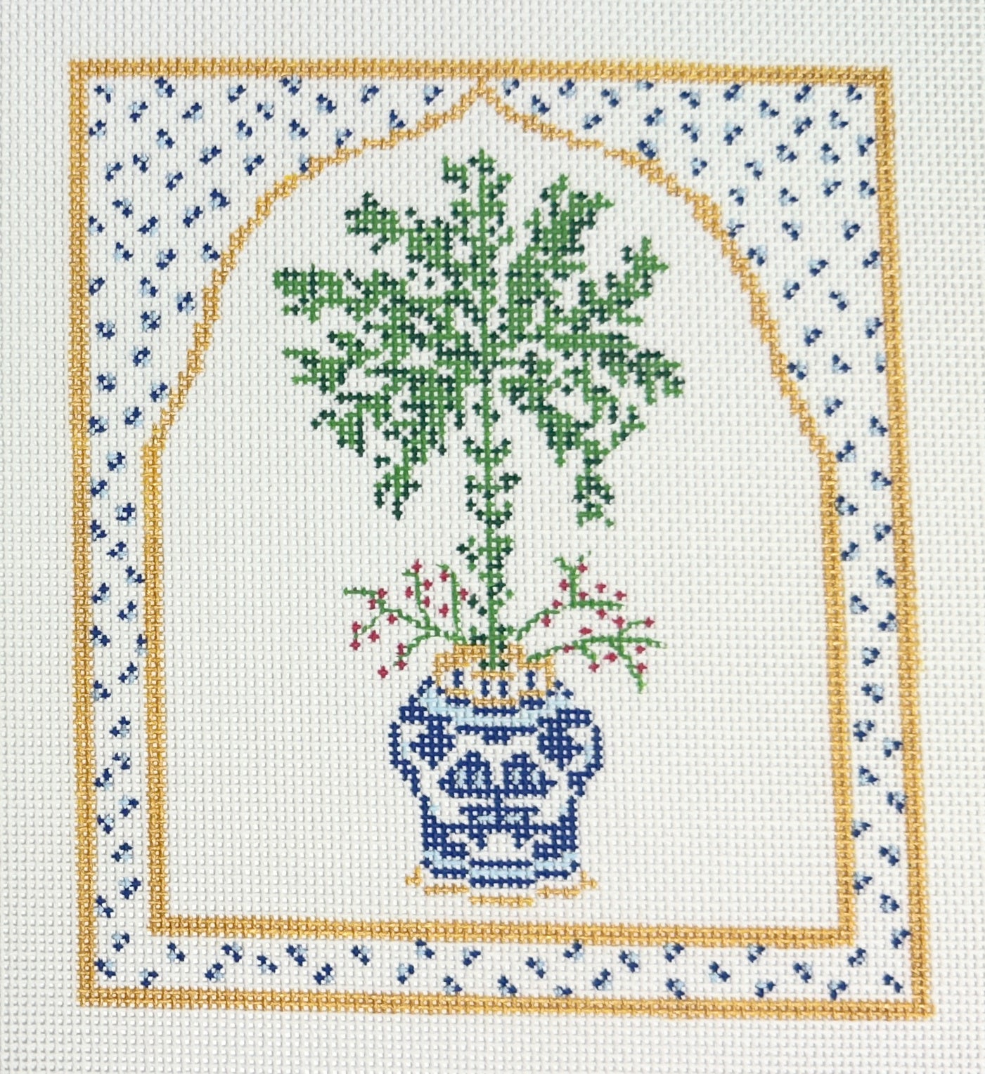 ginger jar and tree – The Needle Bug