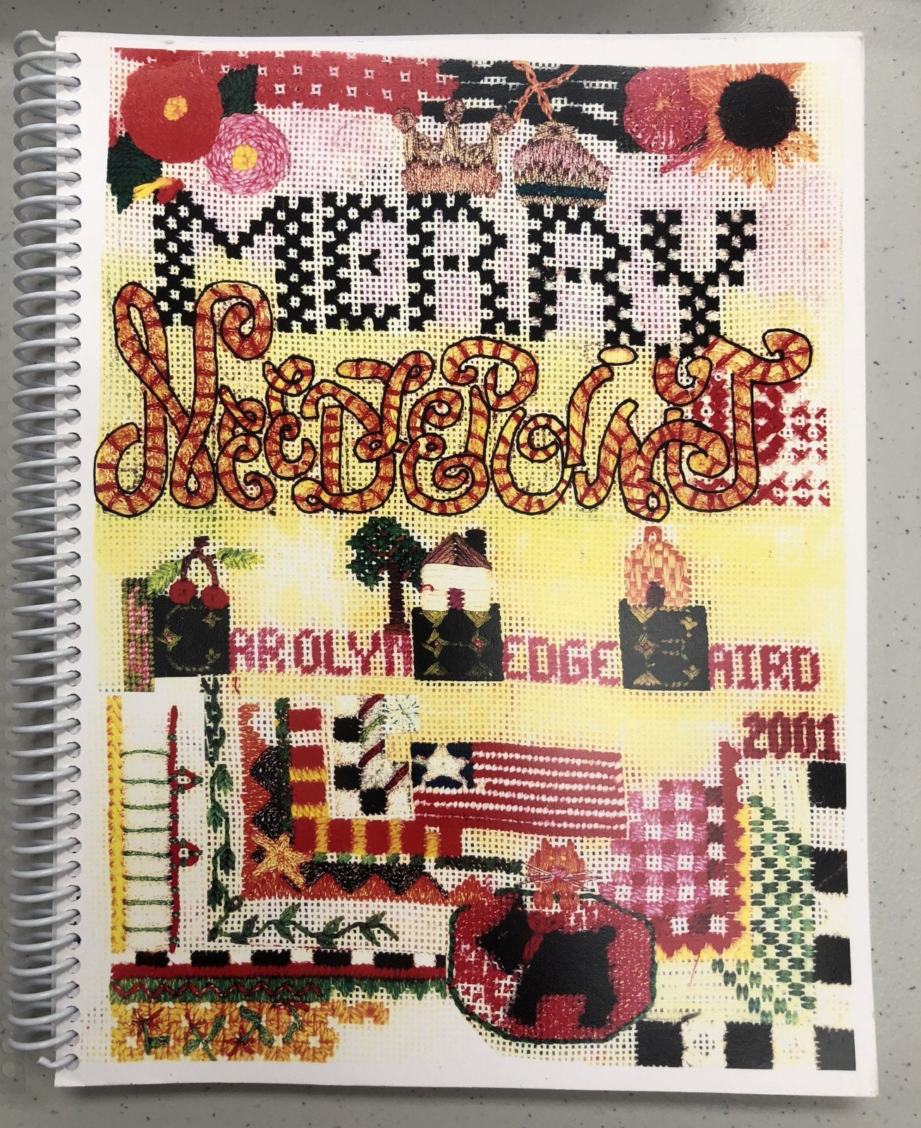 merry needlepoint by C. Baird – The Needle Bug