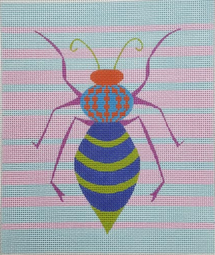 stripey spider – The Needle Bug