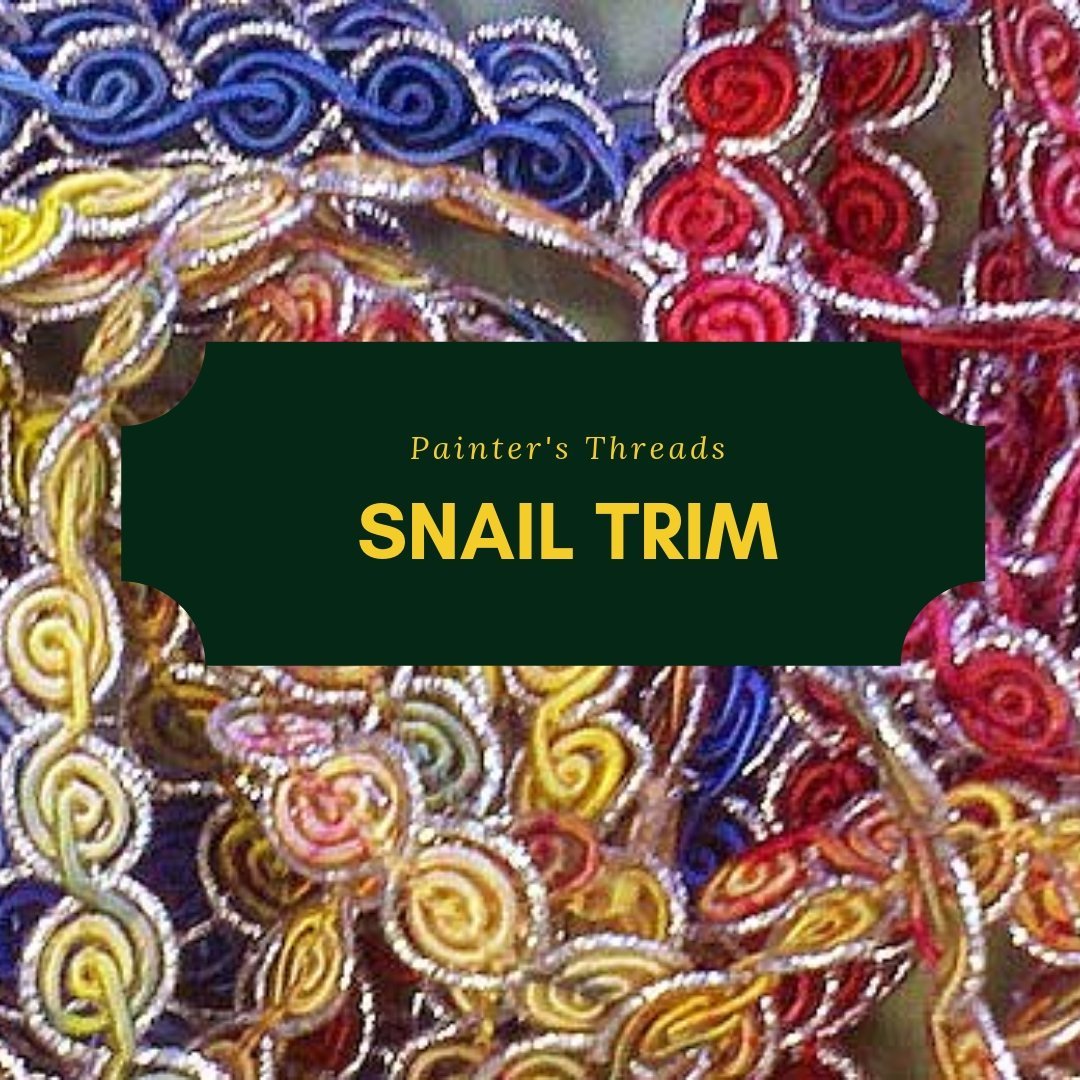 painter's threads snail trim – The Needle Bug